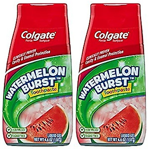 Colgate Kids Watermelon Burst Toothpaste, 4.6 Ounce (Pack of 2)