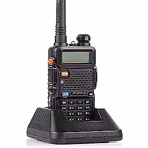 Baofeng UV-5R Ham Dual Band Two Way Radio 144-148/420-450Mhz,Nicama Walkie Talkie 1800mAh Li-ion Battery (2 Pack)