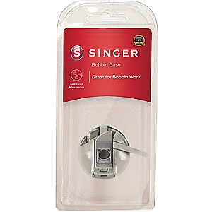 SINGER | Spare Bobbin Case for Sewing Machines, Tension Screw to Sew Thicker Threads, Fits Class 15 Front-Loading Bobbin Systems - Sewing Made Easy