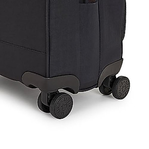 Kipling New Youri Spin Small 4 Wheeled Rolling Luggage Black Noir