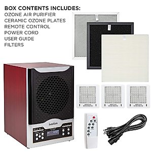 Ivation Replacement HEPA Filter for IVADGOZHEPA 5-in-1 HEPA Air Purifier & Ozone Generator W/Digital Display Timer and Remote