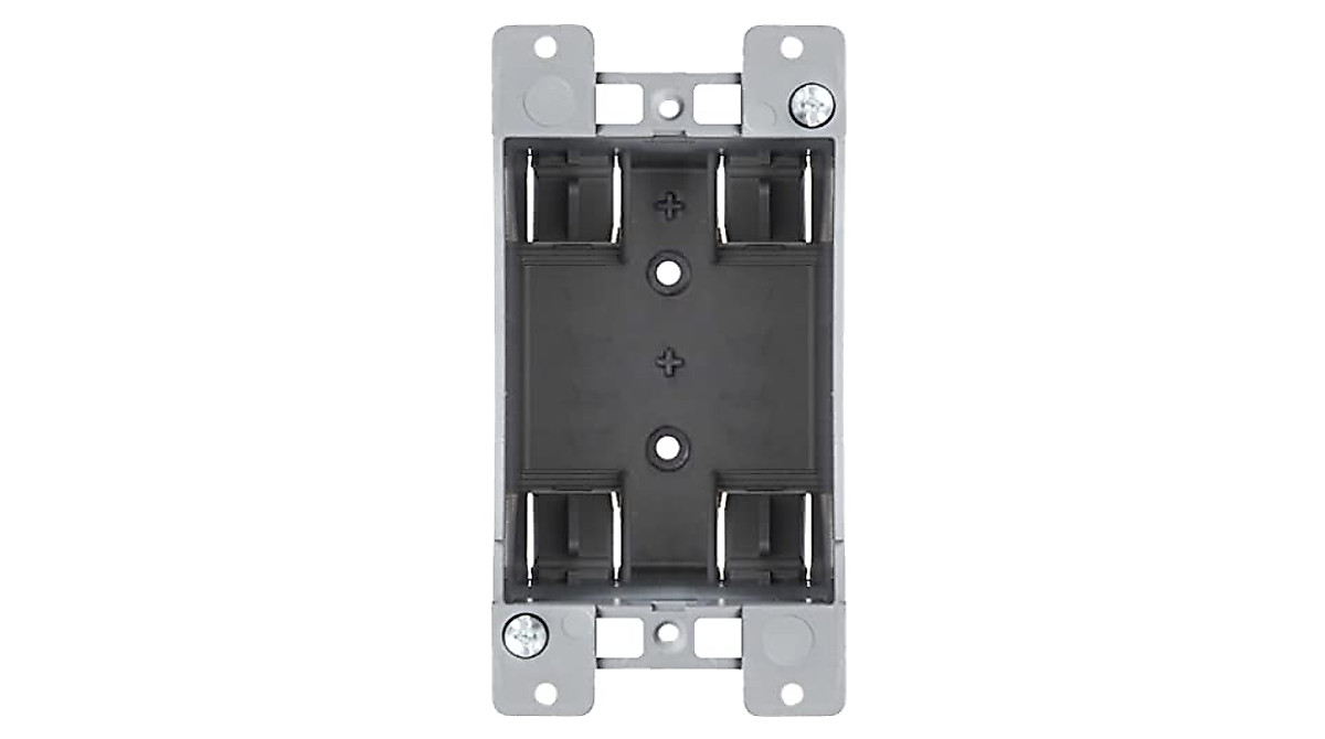 Newhouse 1-Gang PVC Electrical Outlet Box - 14 cu. in.