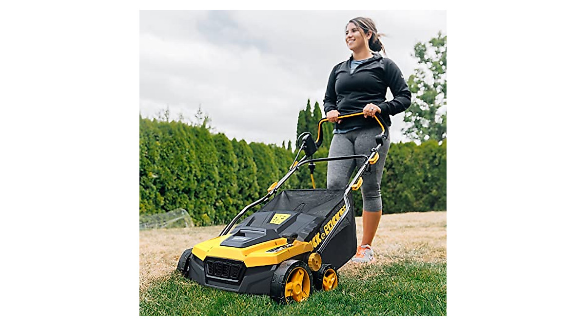 Rock&Rocker 2-in-1 Electric Dethatcher & Scarifier