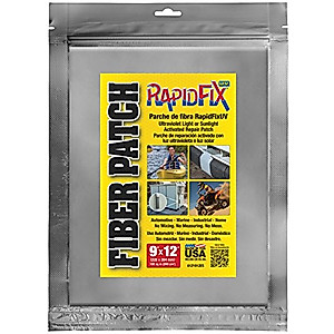 RapidFix UV Fiber Repair Patch 9"x 12", 6121912ES