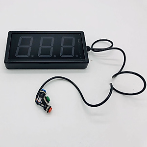 BTBSIGN LED Lap Counter Up/Down Digital Counter with Buttons and Remote 3inch High