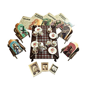 Where am i ? Alice in a mad Tea Party Standard Edition Board Game | Social Deduction | Area Majority | Ages 8+ | 2-4 Players | Average Playtime 20 Minutes | Made by GOTTA2 GAMES