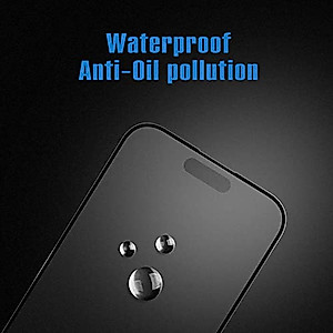 Mothca Matte Glass Screen Protector for iPhone 14 Pro Max Anti-Glare & Anti-Fingerprint Tempered Glass Clear Film Full Screen Case Friendly Bubble Free for iPhone14 Pro Max 6.7inch 2022 Smooth as Silk