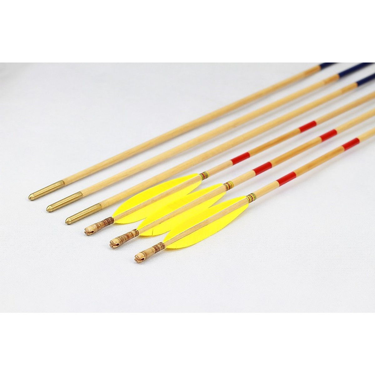 Tiger Shaft 25 X33.5 wood flight arrow shafts/choice vaired spine group (35-40LBS)