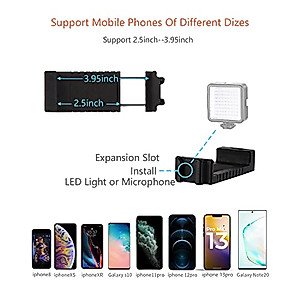 Adjustable Phone Tripod, Phone Stand for Recording, Overhead Phone Mount, Tabletop Tripod for Cookie Decorating and Teaching Online Live Streaming and Showing Drawing Sketching Cooking Recording