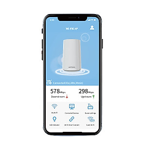 AZORES WiFi 6 Whole Home Mesh WiFi System Wireless Router AX1500-2 Pack, 4 Gigabit LAN Ports, Dual Band AX Router, Beamforming, OFDMA, MU-MIMO, Parental Controls