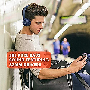JBL TUNE 500BT - On-Ear Wireless Bluetooth Headphone - White (Renewed)