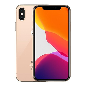 Apple iPhone Xs Max Mobile Phone 6.5inch A12 Bionic 4GB RAM 64GB/256GB ROM Hexa Core 12MP NFC 4G LTE Original iOS Cellphone 64GB with Face ID/White