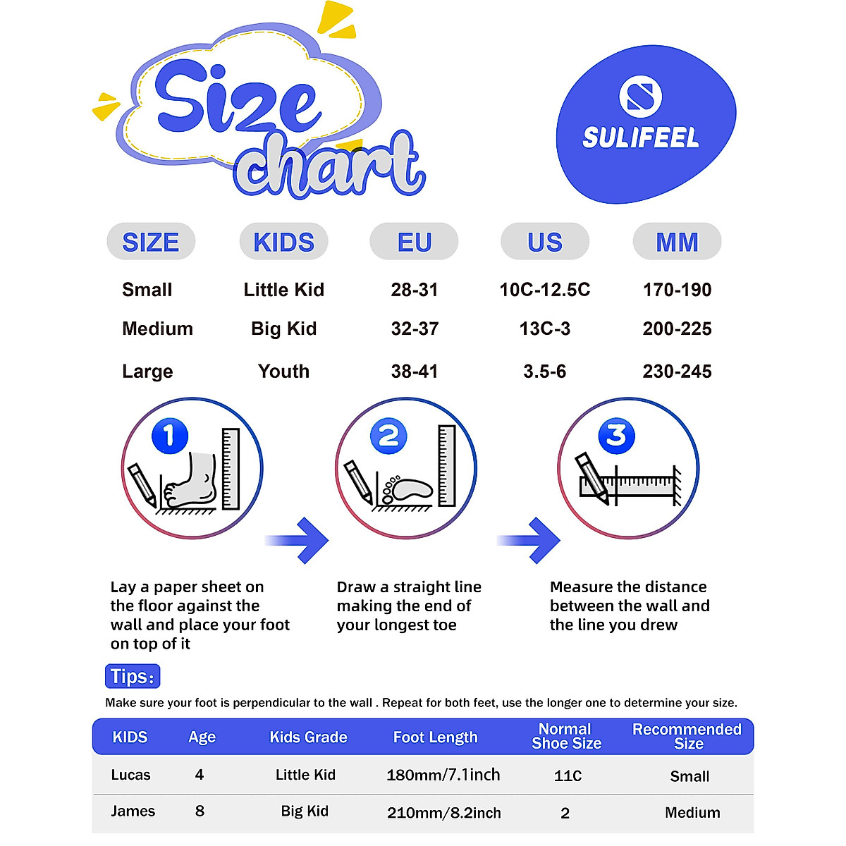 SULIFEEL Rainbow Unicorn 4 Size Adjustable Light up Roller Skates for Girls Boys for Kids (E Black, Small - Little Kid)