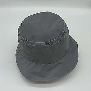 PAODIKUAI Men and Women Night Reflective Hat Runner Cap Visor Bucket Hat Flash Rave Festival Boonie Cap (Bucket Sun Hat)