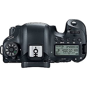 6D Mark II DSLR Camera (Body Only) Video Creator Bundle with Portable LED Light, 128GB Memory Card, Battery Grip, Microphone, Extra LP-E6 Battery, Gadget Bag, Cleaning Kit and More 1897C002
