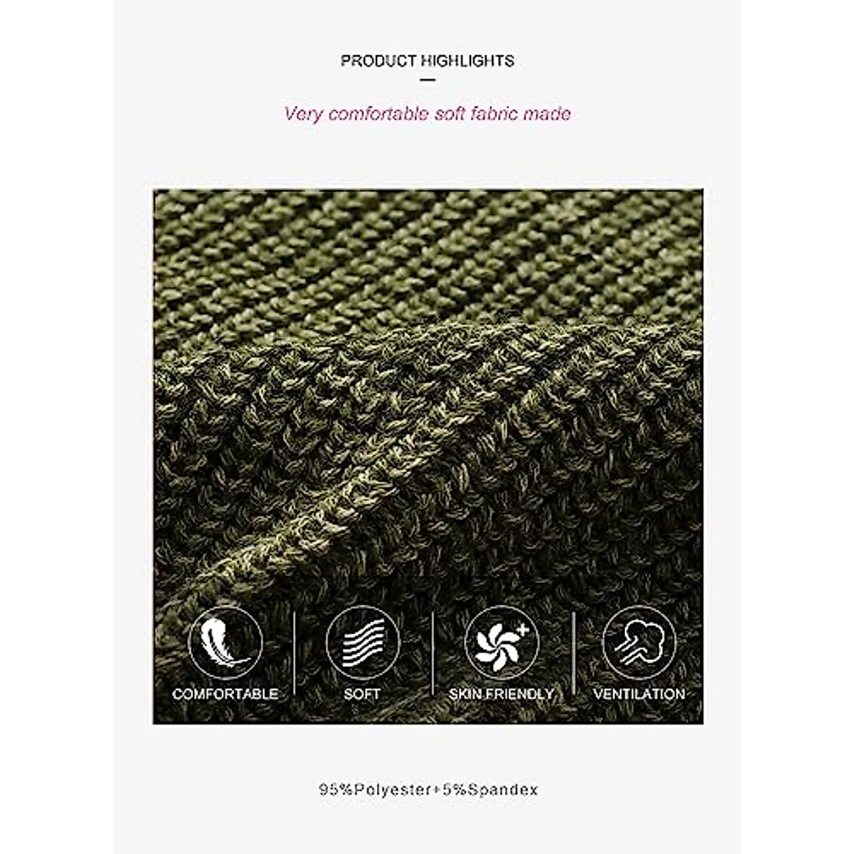 EVALESS Sweaters for Women Waffle Knit Long Sleeve Quarter Zip Pullover for Women Business Casual Fall Fashion Tops Winter Trendy Aestheic Teathcer Clothes V Neck Oversized Green Sweater,Samll Size