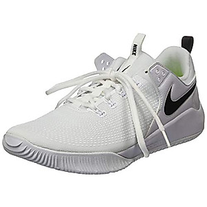 Nike Men's Volleyball Shoes, White, 10 UK