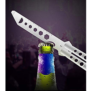 Butterfly Multifunctional Tool Novelty Bali-Bottle Opener for Beer Soda Bartender Practicing Flip