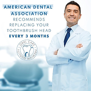 Toothbrush Replacement Heads Compatible with Oral B Braun, Pk of 8 Best Professional Brush Heads for Oralb Kids, Soft, Sensitive, Triumph, Pro 1000