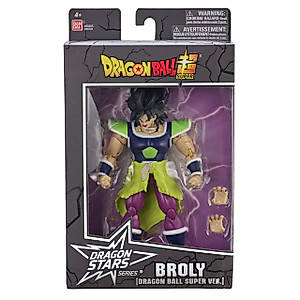 Bandai America - Dragon Ball Super: Dragon Stars Broly 6.5 Action Figure