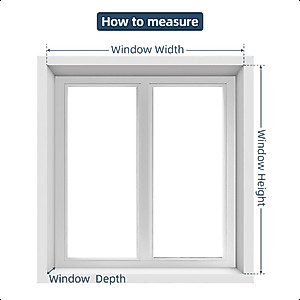 SHECUTE Roman Cordless Shades: Room Darkening, Light Filtering for Bedroom, Living Room, Windows & French Doors (Grey, 46'W x 64'L)