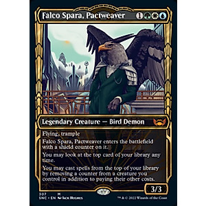 Magic: the Gathering - Falco Spara, Pactweaver (307) - Showcase - Streets of New Capenna