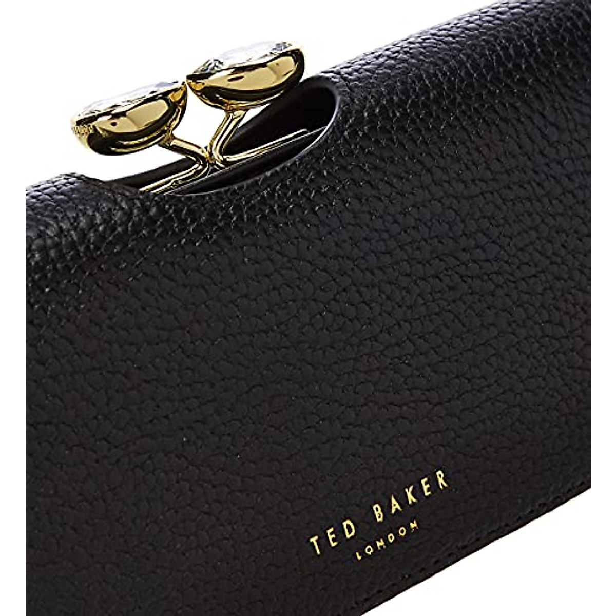 Ted Baker Women's 0 Travel Accessory-Bi-Fold Wallet, Black, One Size