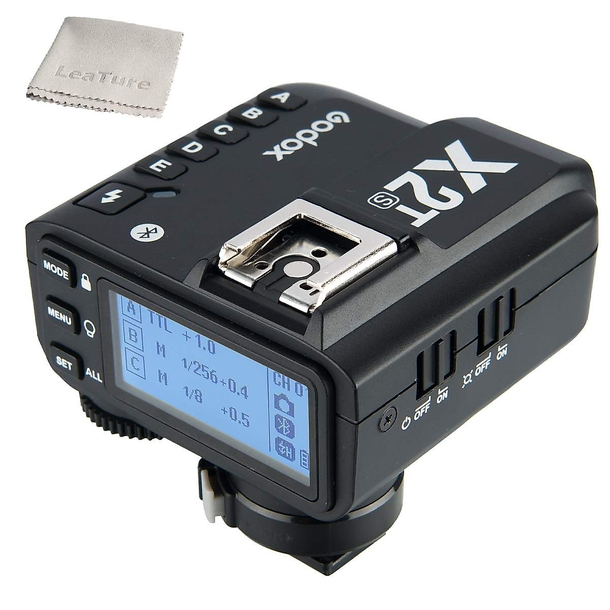 Godox X2T-S TTL Wireless Trigger, 1/8000s High-Speed Sync 2.4G TTL Transmitter, Compatible with Sony DSLR (X2T-S)