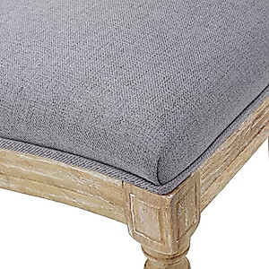 Christopher Knight Home Phinnaeus Fabric Dining Chairs, 2-Pcs Set, Light Grey