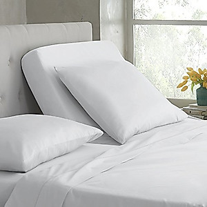 Martex Split King Sheet Set for Mattresses with Adjustable Bases, White, 5 Piece