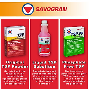 Savogran 10621 Trisodium Phosphate (TSP) 1LB (16oz)