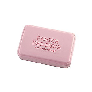 Panier des Sens Rose Shea butter natural bar soap, bath & body soap bars - Made in France 95% natural - 2 bars, 7oz/200g each