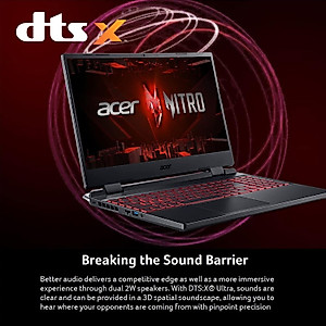 acer Nitro 5 Gaming Laptop, 15.6" FHD IPS 144Hz Display, 12th Gen Intel 12-Core i5-12500H, GeForce RTX 3050, 32GB RAM, 1TB PCIe SSD, Thunderbolt 4, Backlit Keyboard, WiFi6, PDG HDMI Cable, Win 11 Pro