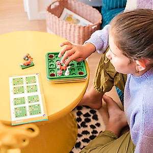 SmartGames Jump in’, a Cognitive Skill-Building Travel Puzzle Game for Kids and Adults Ages 7 & Up, 60 Challenges in Travel-Friendly Case.