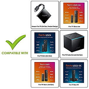 L5B83H Voice Remote Replacement Remote Controller Compatible with Amazon Fire TV Stick 4K, Fire TV Stick (2nd Gen), Fire TV Cube (2nd Gen)