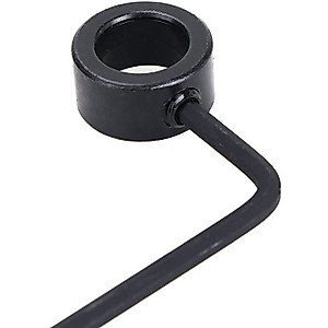 GDFYMI Drill Stop Bit Collar Set, Adjustable Drill Bit Depth Stop Collar Limit Ring with Allen Wrench, 1/8", 5/32", 3/16", 1/4", 5/16", 3/8", 1/2" and 5/8-Inch (9 Pcs, 3-16mm)