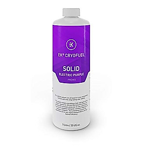 EK Water Blocks EK-CryoFuel Solid Premix, Electric Purple, 1000 ml