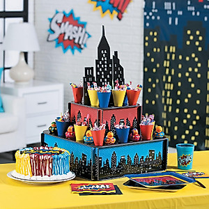 Fun Express Superhero Rubber Duckies (1 dz) Superhero Themed Party Favors, Character Toys, Rubber Duckies