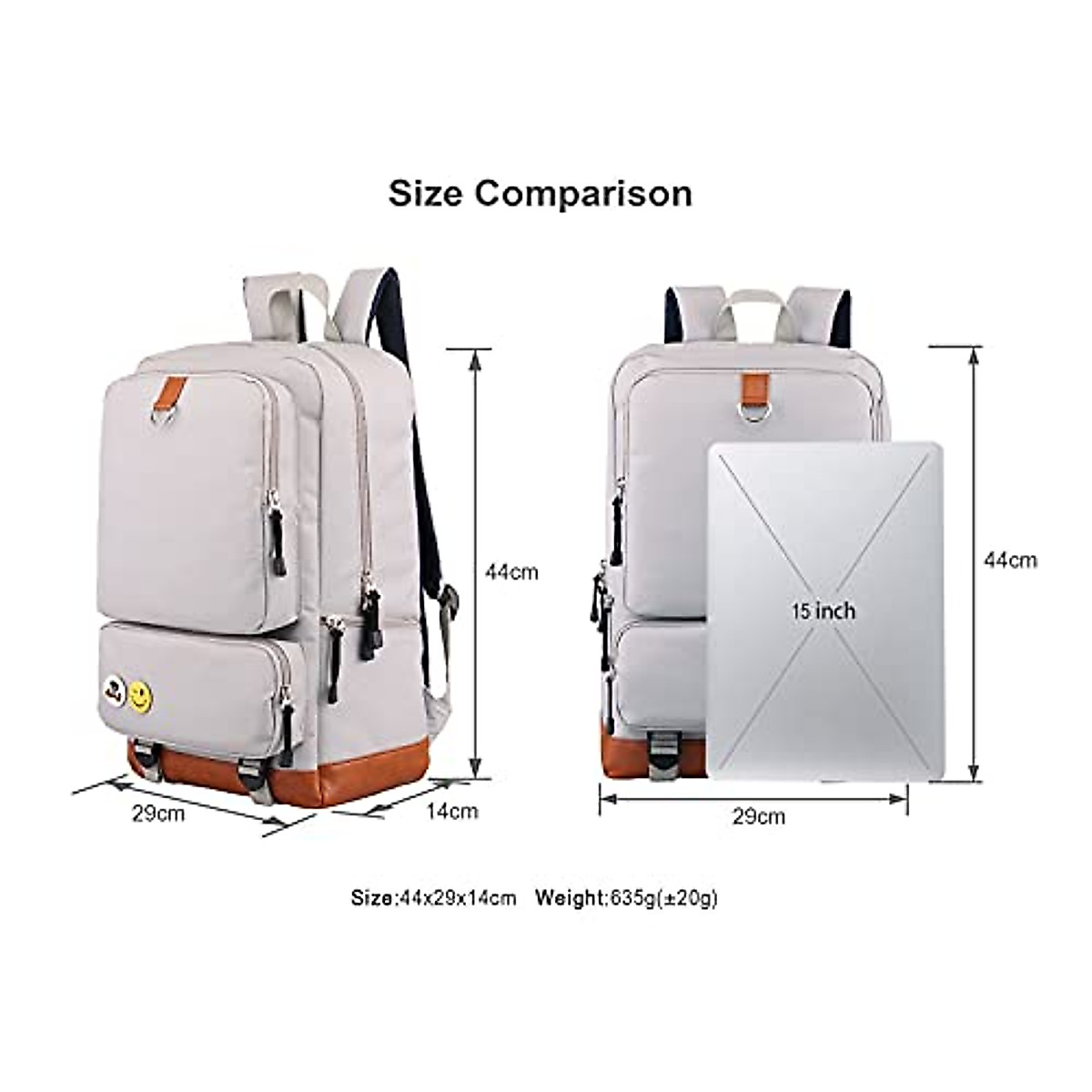 BY-CAN Students Fullmetal Alchemist School Backpack-Anime Backpack School Bookbag for Kids-Casual Travel Backpack