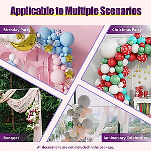 10 X 20 FT Heavy Duty Backdrop Stand Pipe Kit with Base, Rectangular Adjustable Backdrop Stand for Wedding Birthday Party Photo Booth Background Photography Exhibition Decoration