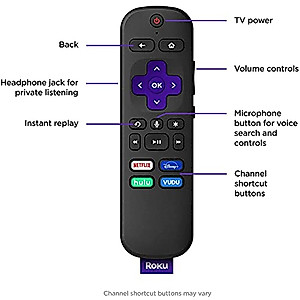 Ro-ku Ultra LT Streaming Media Player 4K/HD/HDR w/WULIC 4K HDMI Cable Black