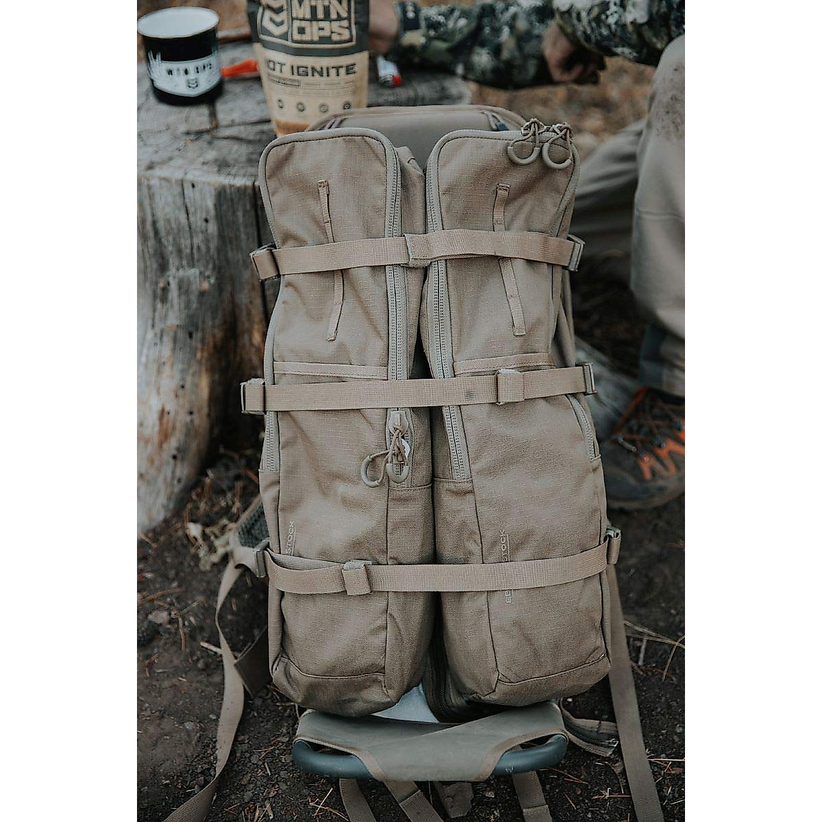 Eberlestock A6SB Batwing Pouch – Versatile Hunting Pack Attachment Allowing for Endless Ultralight Daypack Variations (Mirage)