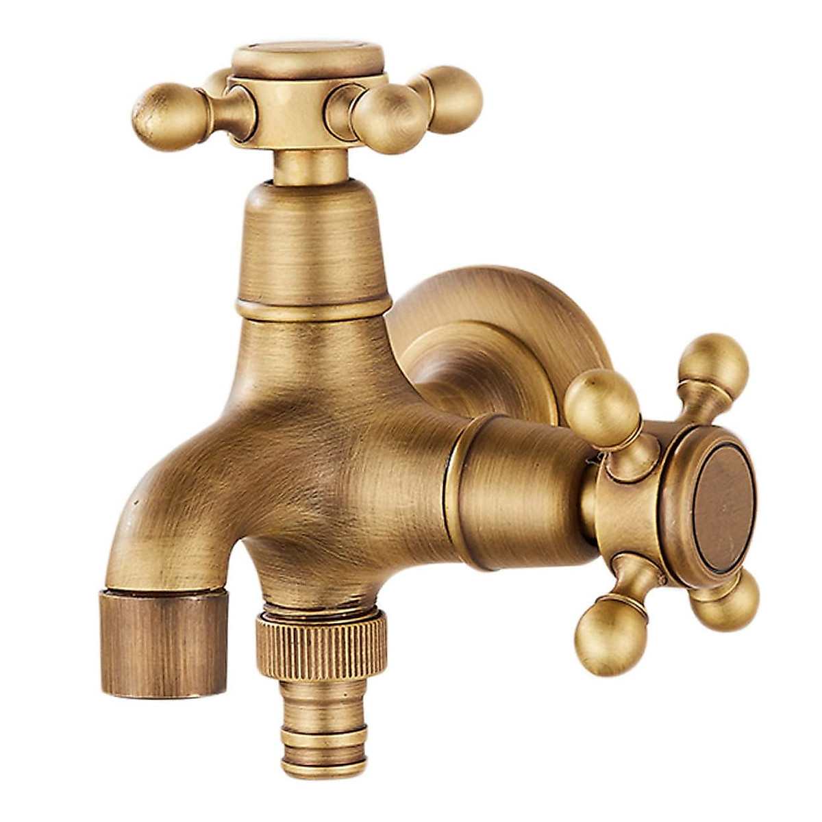 Generic 1pc Household Faucet European Bathtub Faucet Farmhouse Lavatory Faucet Metric Folding Ruler Bath Taps Bath Mixer Taps Bathtub Faucets Kitchen Tap Copper Faucet Mop Pool Antique, 15X15CM, Gold