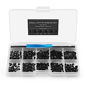 Mcsher 300pcs Laptop Notebook Screws Kit Set for IBM HP Dell Lenovo Samsung Sony Toshiba Gateway