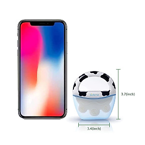 Kidsme Cooling Teething Rings for Babies, Baby Teether for Babies 0-6 Months, BPA-Free Silicone Baby Teething Toys for Breastmilk, Smoothies, Water, Purees, Juice & More