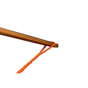 Shatterproof Archery Tillering String for Bow Making (Orange)