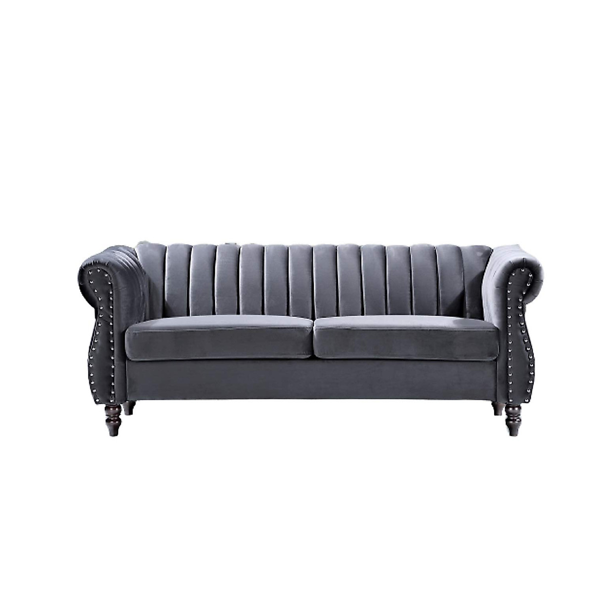 US Pride Furniture Upholsered Rolled Arms Sofa