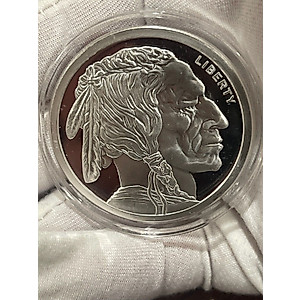 1 oz .999 Buffalo Authentic Silver Round