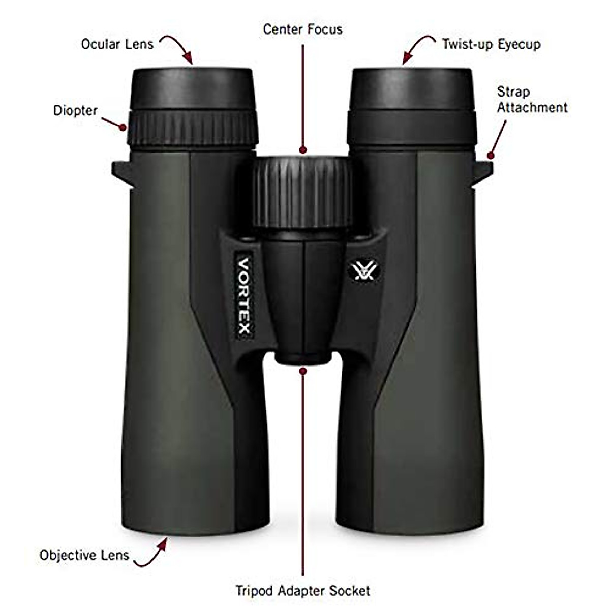 Vortex Optics Crossfire HD 12x50 Binoculars