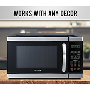 Farberware FMO11AHTBKM Countertop Microwave Oven, Black